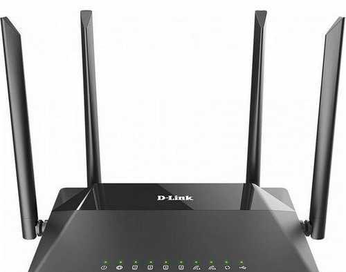 Wi-Fi роутер D-link DIR-825/R3A, черный