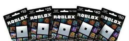 Roblox gift card / гифт карта роблокс / робуксы