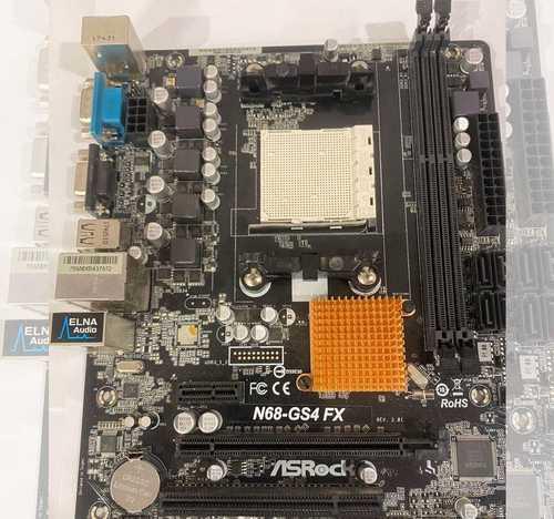 Материнская плата asrock N68-GS4 FX