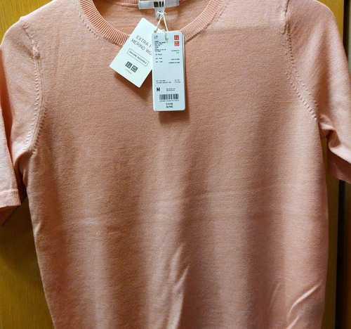 Кофточка женская uniqlo с коротким рукавом новая р