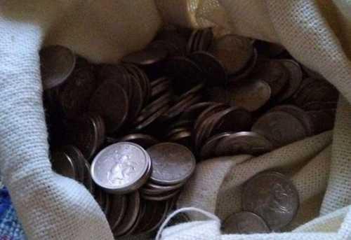 Монеты 1, 5 и 10 копеек России
