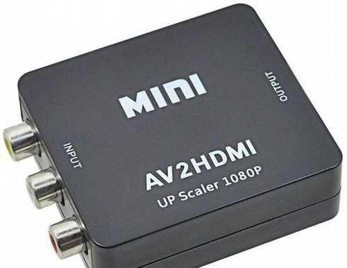 Конвертер-переходник mini AV2hdmi