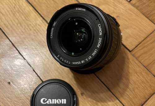 Объектив Canon EFS 18 55 mm