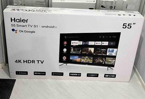 Телевизор Haier 55 SMART TV S1, 55"(139 см), UHD
