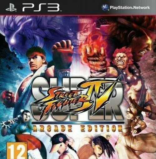 Super Street Fighter IV (PS3, англ, бу) (Без облож