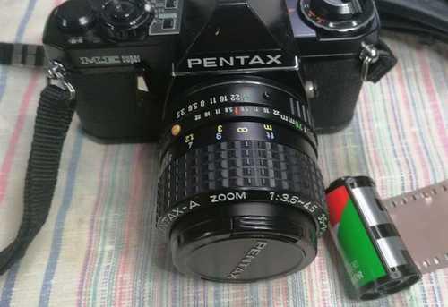 Pentax ME super плёночный фотоаппарат
