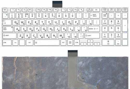 Клавиатура для Toshiba L50D-A L70-A S50-A белая
