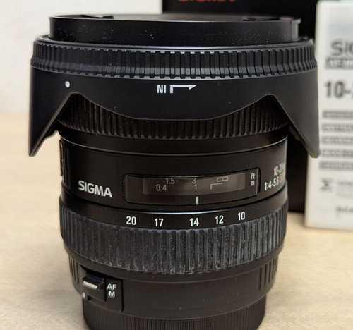 Sigma 10-20mm f/4-5.6 EX DC (Canon EF-S)
