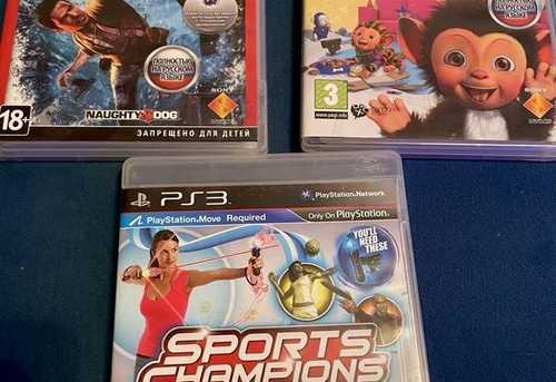 PS3 Диски Uncharted 2 Sport Champions EyePet