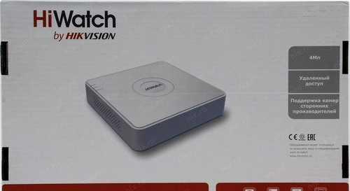 Сетевой видеорегистратор HiWatch DS-N204(C)