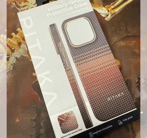 Pitaka military-grade Sunset iPhone 16 pro