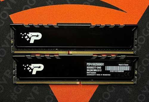 Оперативная память DDR4 Patriot 28GB 2666MHz