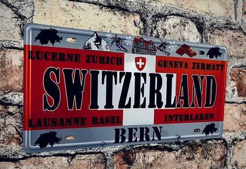 Декор на стену Switzerland Арт 0624