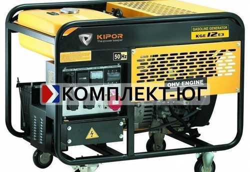 Бензиновый генератор Kipor KGE 12 E3