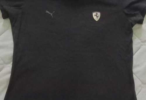 Женская футболка puma ferrari Style Wmn Shield Tee