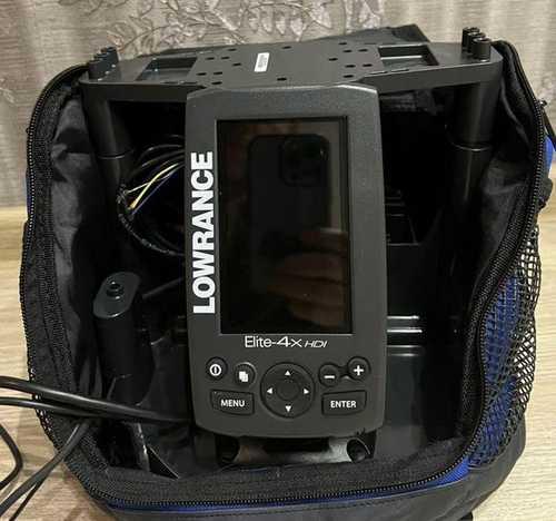 Эхолот зимний Lowrance elite-4x HDI