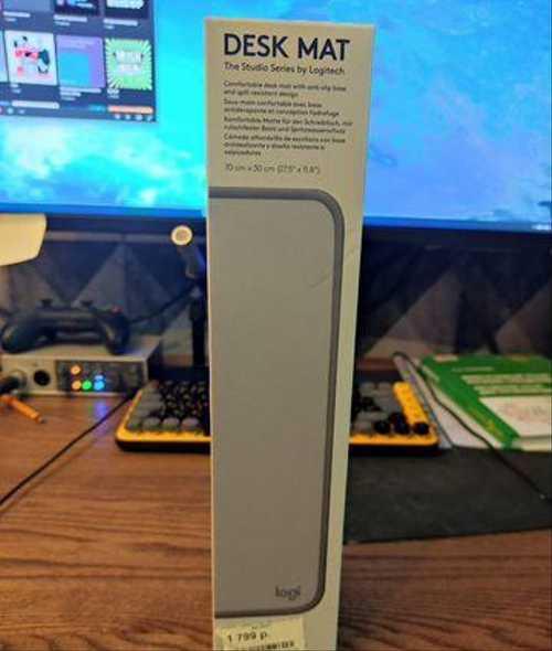 Logitech desk mat