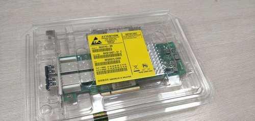 Адаптер FC QLogic QLE2742, 2xFC, 32 Гб/с, PCI-Ex8