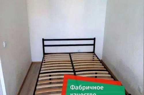 Кровать металлическая двухспальная 160 см
