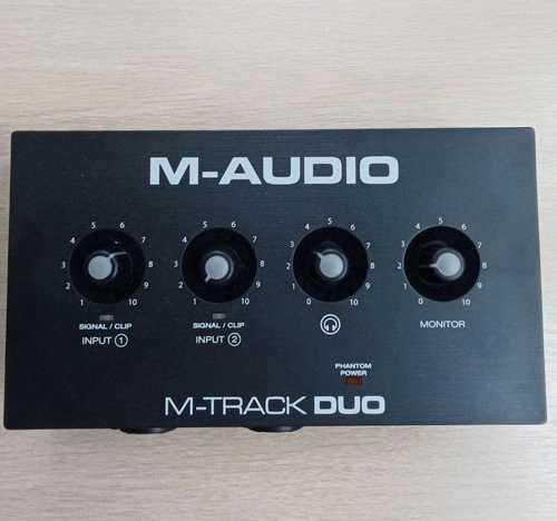 Внешняя Звуковая карта M-Audio M-Track Duo