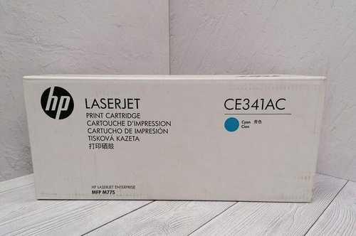 Картридж оригинальный HP CE341AC дефект