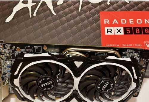 RX 580 8Gb (Гарантия) MSI Armor OC-Edition