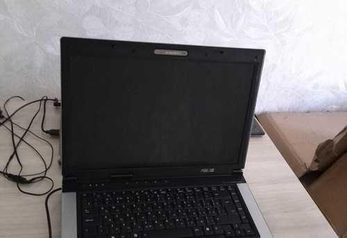 15.4" ASUS X50V, 120 ГБ, Pentium Dual Core T2370, RAM 1 ГБ, ATI Mobility Radeon X2300 0.125 ГБ