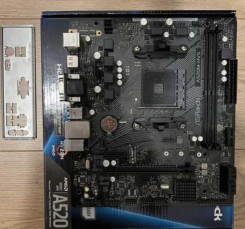 Материнская плата ASRock A520M-HVS