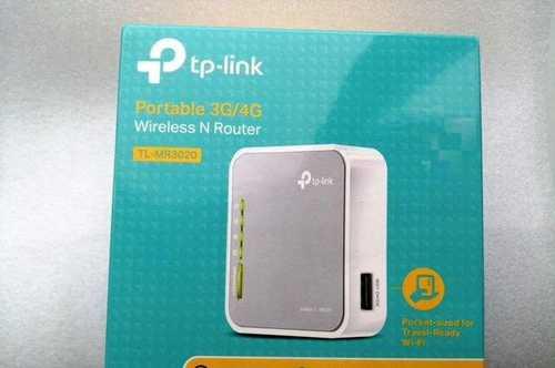 Wi-Fi роутер TP-link TL-MR3020 белый