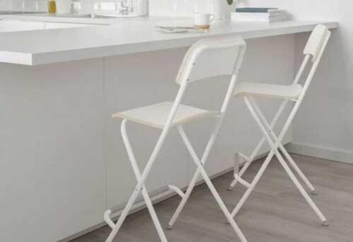 Барный стул IKEA белый