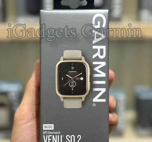 Garmin Venu Sq 2 Music Edition French Grey