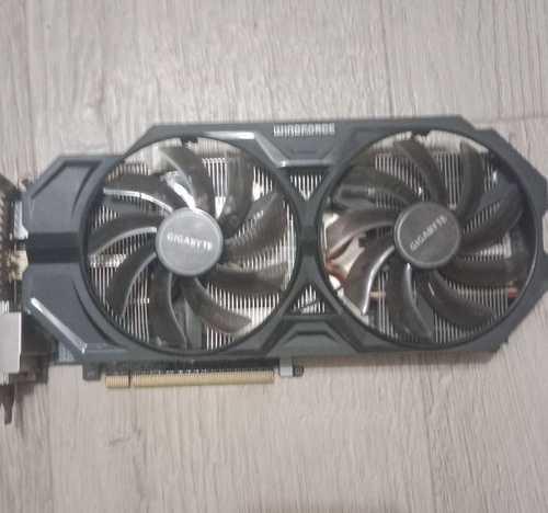 Видеокарта Nvidia GeForce GTX 760 gigabyte