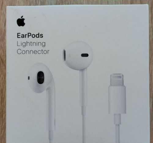 Наушники apple earpods lightning