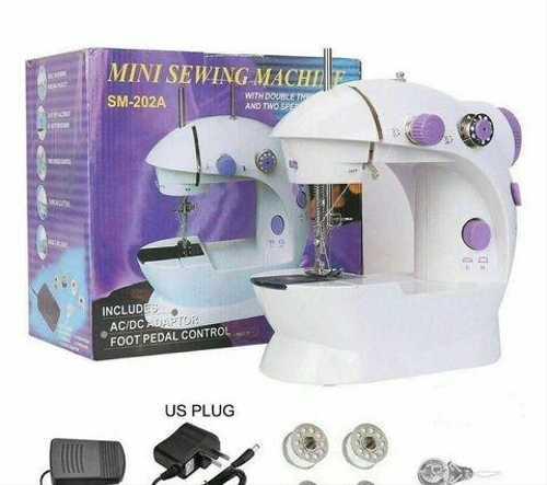 Швейная машина mini sewing machine sm-202A oптoм