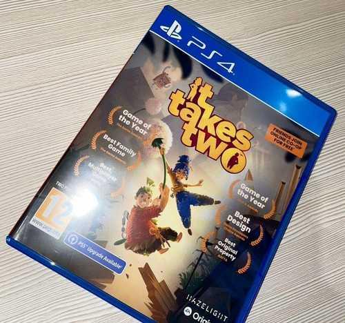 Игра it takes two ps4 диск