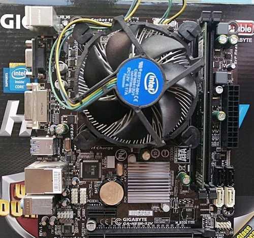 Gigabyte H81M-S2V core i5 12Gb DDR3