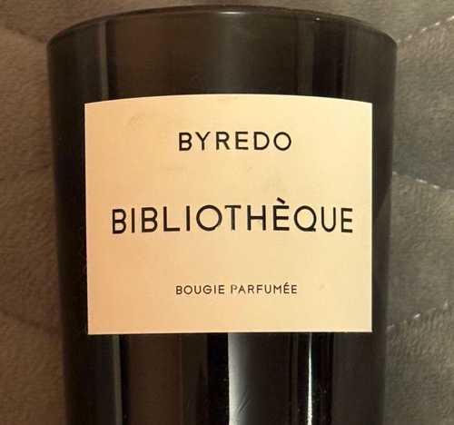 Byredo свеча бу