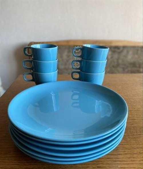 Фэргрик IKEA кружки и тарелки