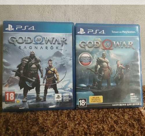 Игры для ps4 диски God of war