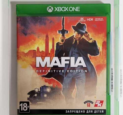 Диск Mafia Definitive Edition (xbox ONE)