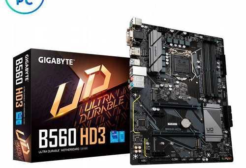 Материнская плата LGA1200 gigabyte B560 HD3