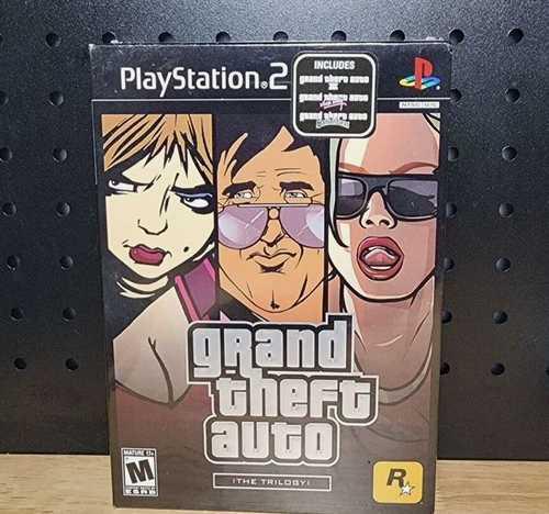 GTA Grand Theft Auto Trilogy PlayStation 2
