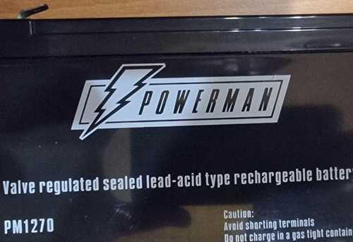 Батарея для ибп Powerman PM1270