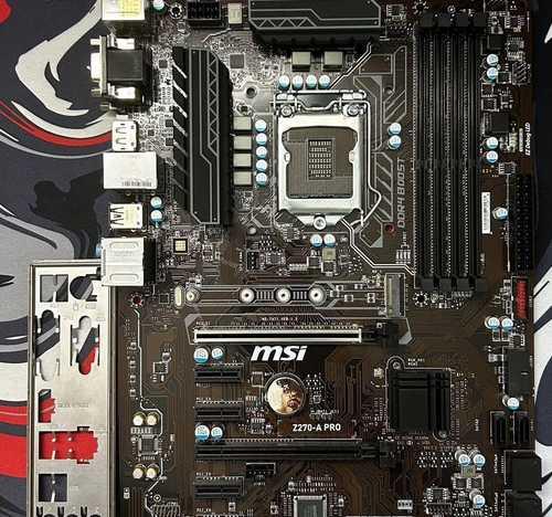 Материнская плата Msi Z270-А PRO, сокет: LGA1151