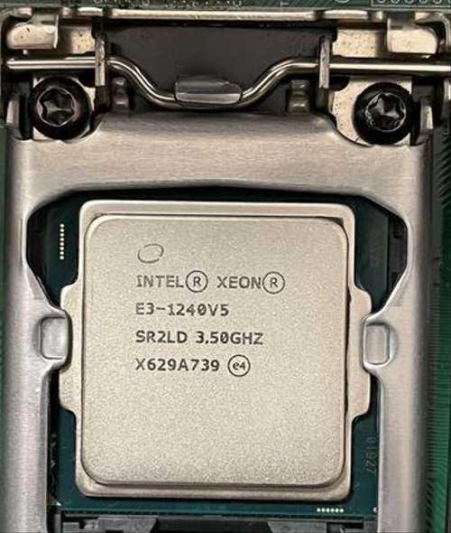 Процессор Intel Xeon E3-1240 v5 OEM