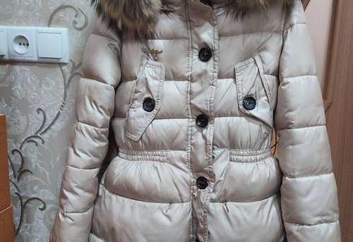 Куртка зимняя для девочки пуховик - пальто