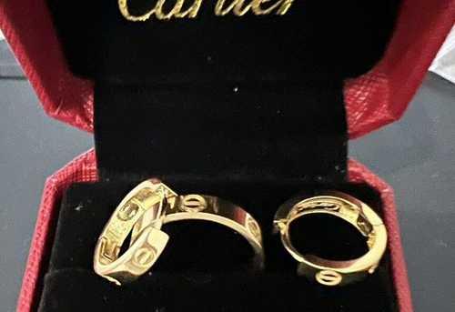 Золотой комплект Cartier
