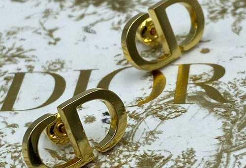 Серьги Dior премиум качество