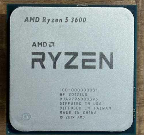 Процессор amd ryzen 5 3600