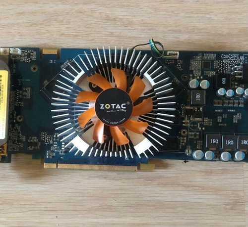 Видеокарта zotac 9800GT 512MB 256Bit DDR3